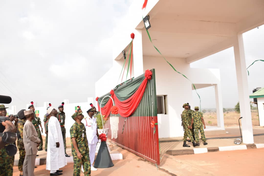NDA Immortalises Maj.Gen David Ejoor With Newly Remodeled Gate